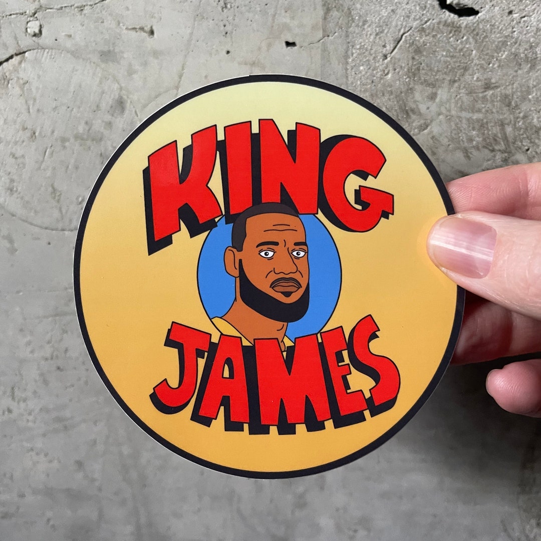 King James Sticker - Etsy