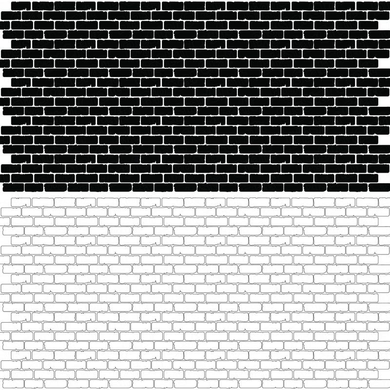 Brick Stencil - Etsy