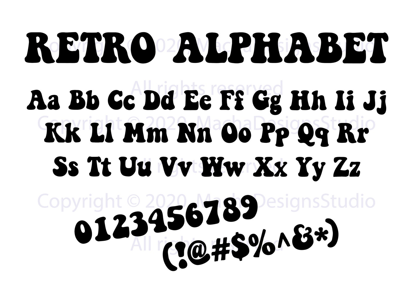 Retro Font SVG Vintage Font Svg Vintage Alphabet Svg Groovy - Etsy Ireland