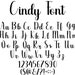 Cindy Font SVG: Handwritten Cursive Script (digital Download) - Etsy