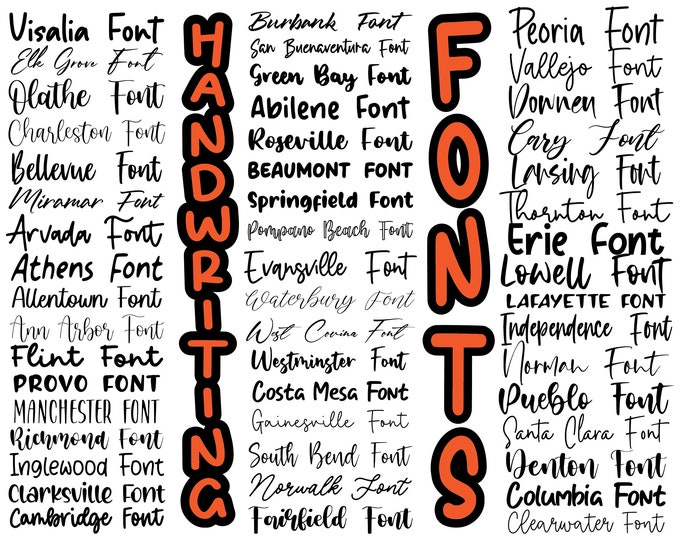 CURSIVE FONT SVG, Cursive Alphabet Svg, Cricut Font, Instant Download ...