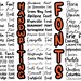 Handwritten Calligraphy Font SVG Bundle (TTF, PNG) - Etsy