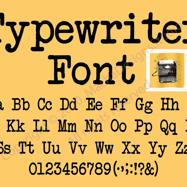 Typewriter - Etsy