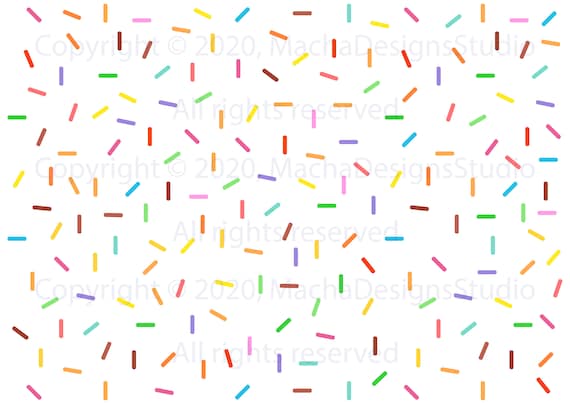 Drawing & Illustration Art & Collectibles sprinkle svg,rainbow ...