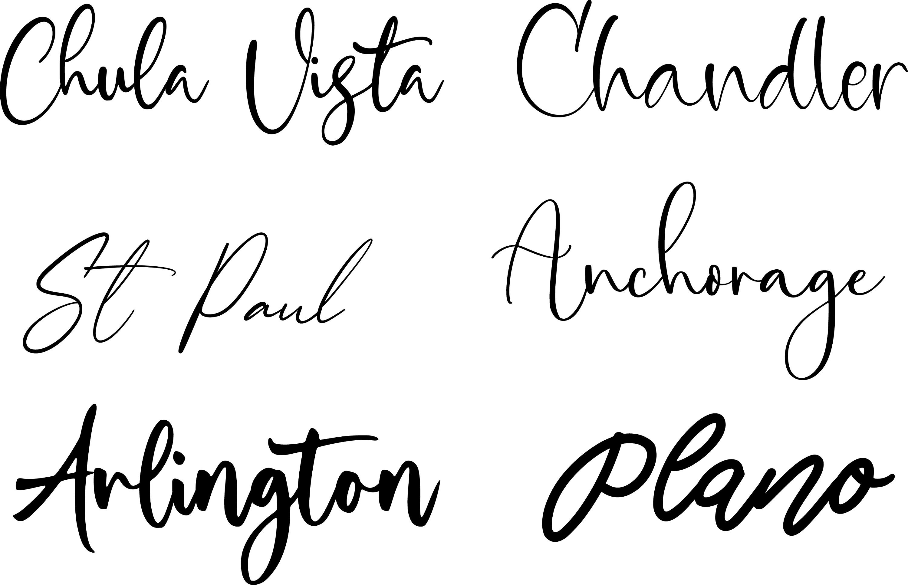 HANDWRITTEN FONTS SVG Cursive Font Svg Handwritten Alphabet - Etsy ...