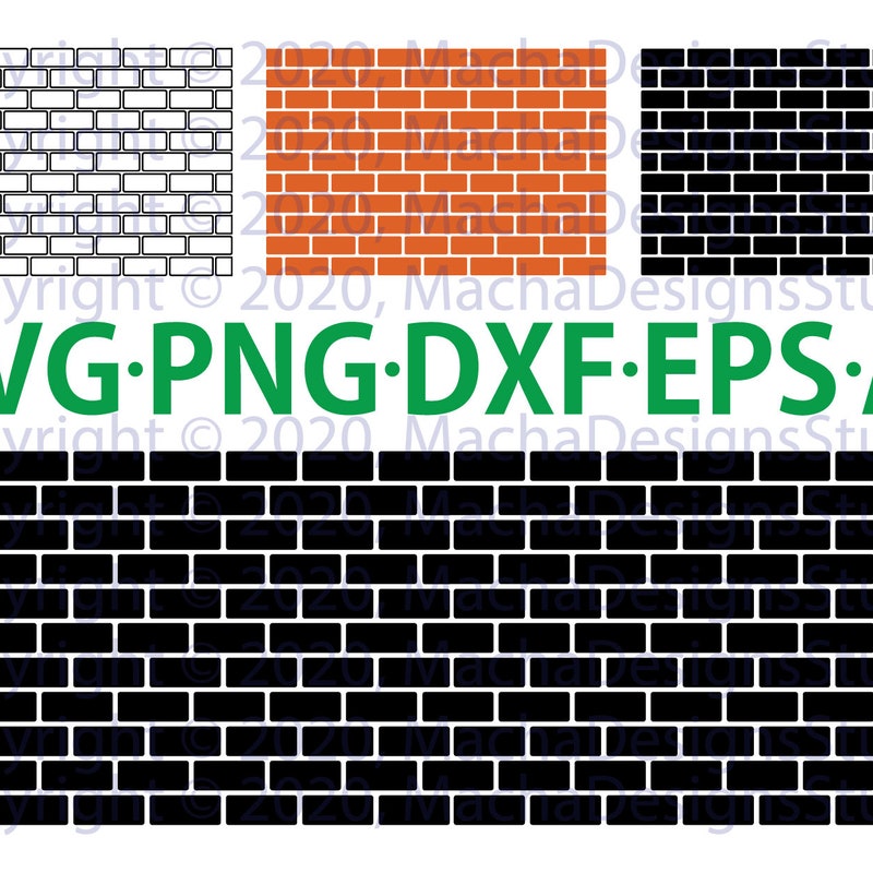 Brick Stencil - Etsy