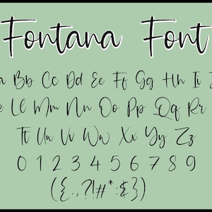 Fontana Font SVG, Handwritten Font, Serif Font TTF, Typeface Font TTF ...