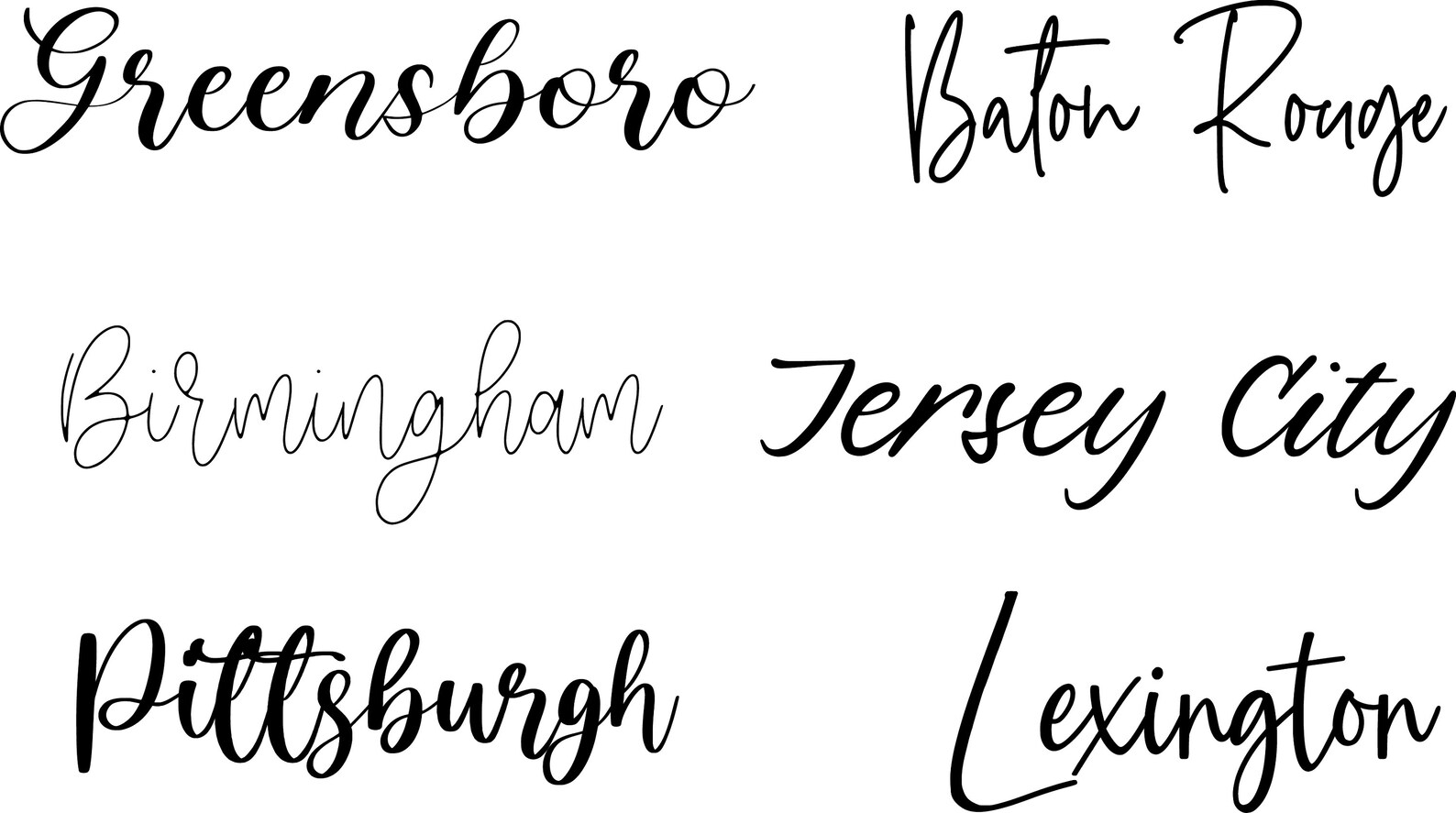 Handwritten Fonts Svg Cursive Font Svg Handwritten Alphabet Etsy