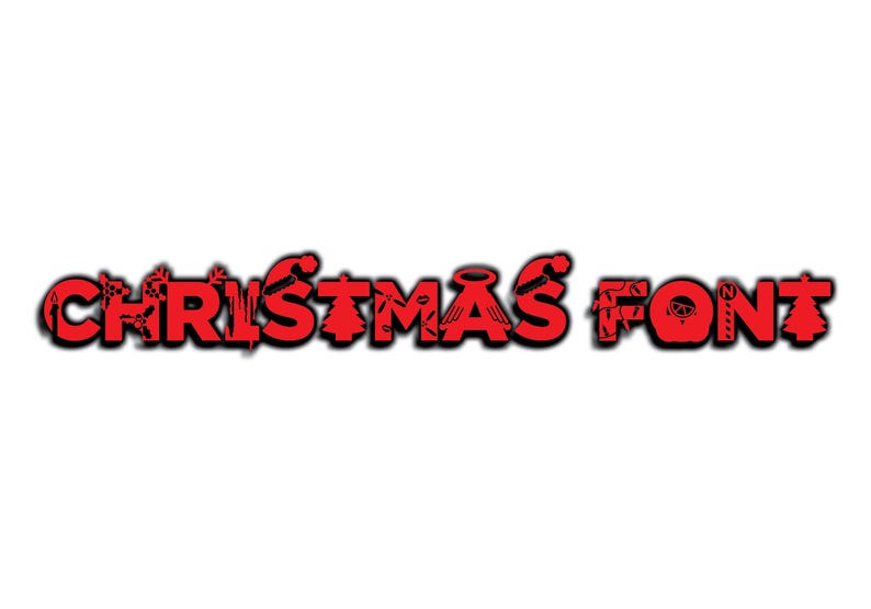 Christmas Font Bundle: Script & Holiday Fonts (instant Download) - Etsy