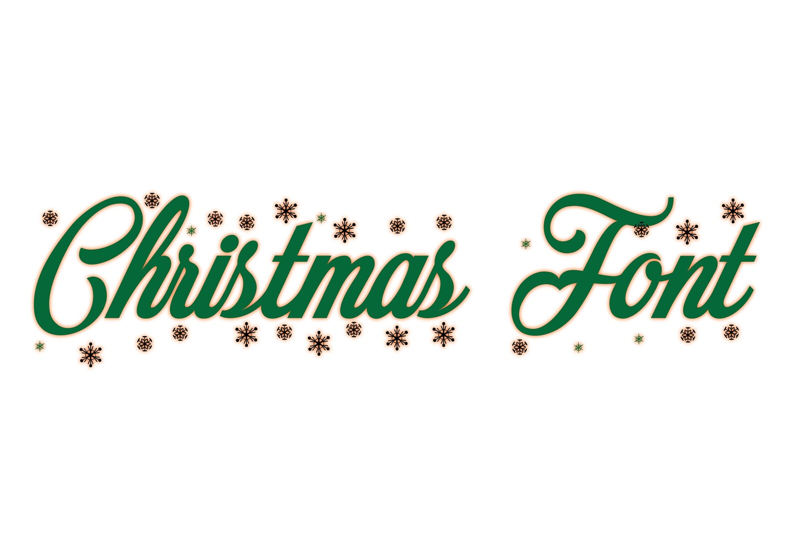 Christmas Font Bundle: Script & Holiday Fonts (instant Download) - Etsy