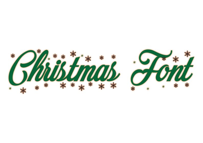 Christmas Font Bundle: Script & Holiday Fonts (instant Download) - Etsy