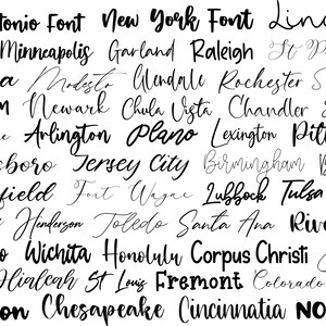 350 Fonts Bundle: Cursive & Calligraphy Fonts (SVG, TTF) - Etsy