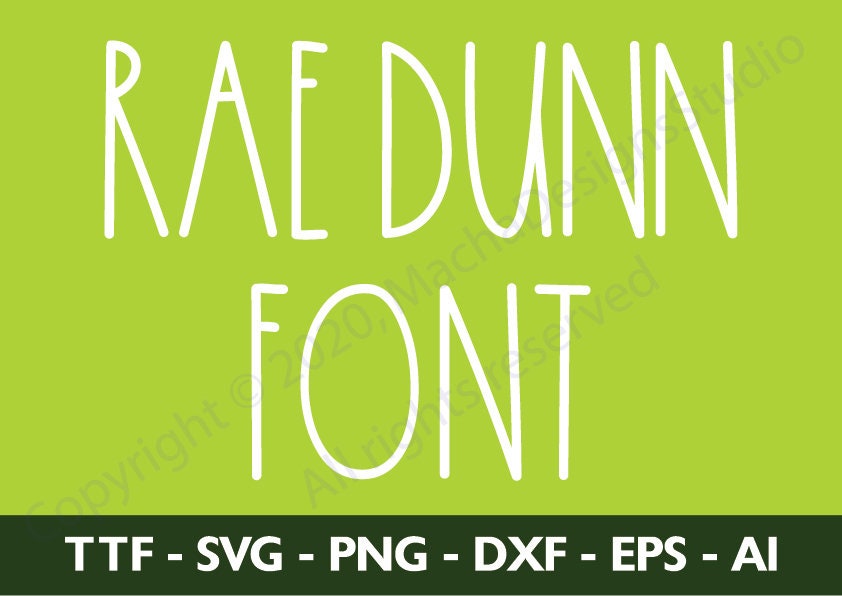 Rae Dunn Font SVG Rae Dunn Alphabet SVG Rae Dunn Svg - Etsy Canada