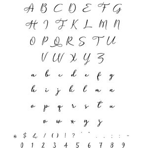 Handwriting Font Bundle: Cursive SVG, TTF Fonts (digital Download) - Etsy