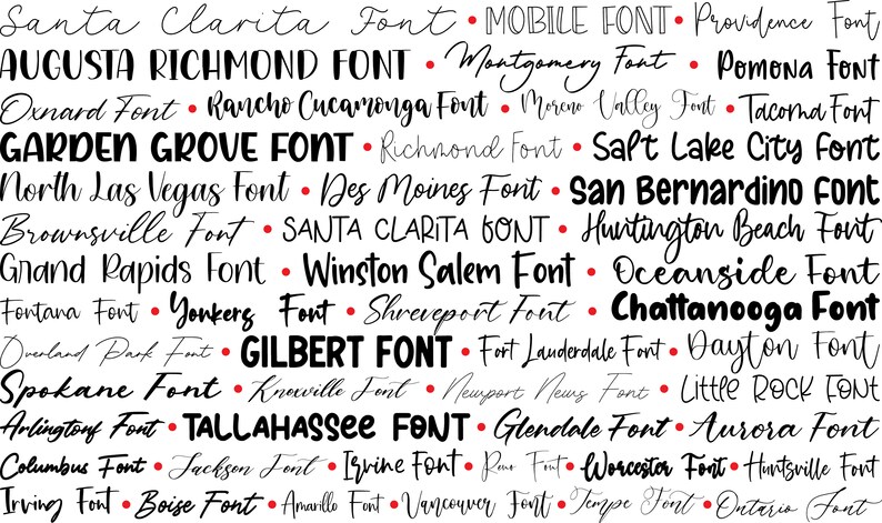 500 FONTS BUNDLE Font Svg Mega Collection Fonts Cursive - Etsy UK