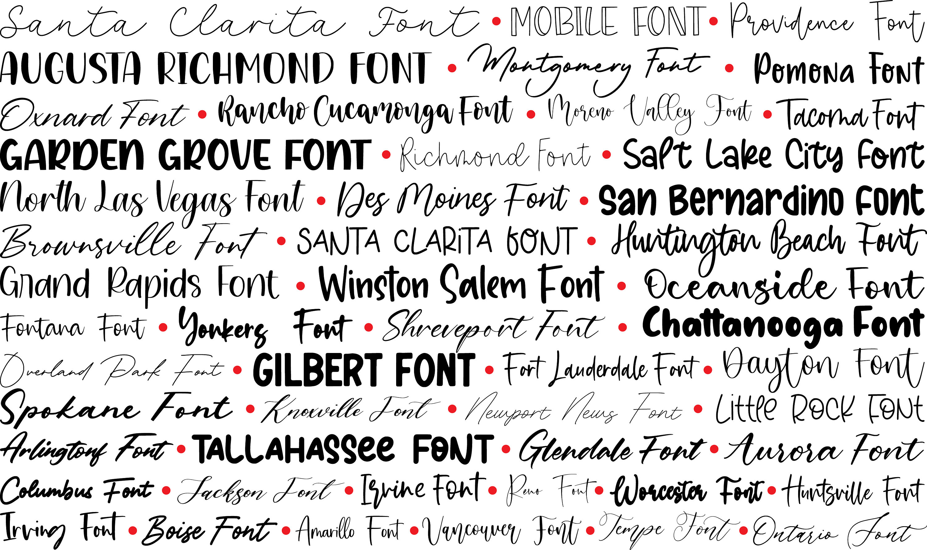 500 FONTS BUNDLE Font Svg Mega Collection Fonts Cursive - Etsy UK