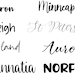 Calligraphy Fonts SVG, Cursive Font SVG, Handwritten Font SVG, Script ...
