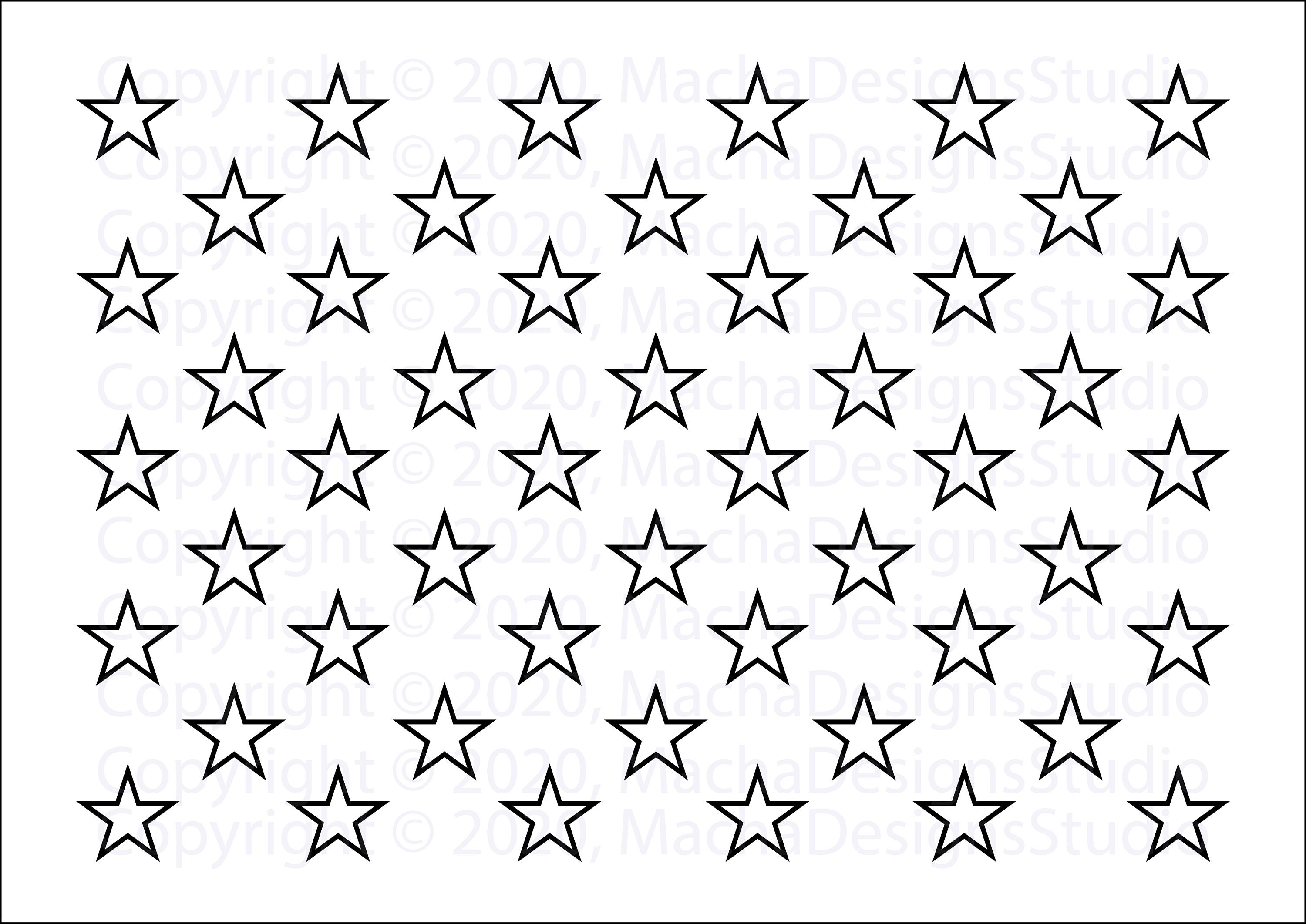 50 Stars SVG, United States of America Flag SVG, Union 50 Stars SVG ...