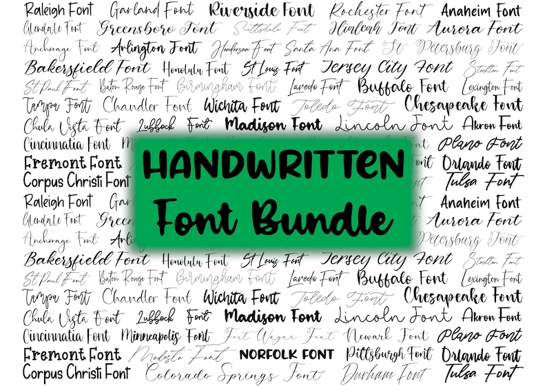 CURSIVE FONT SVG Font Svg Digital Font Svg Font Bundle for - Etsy
