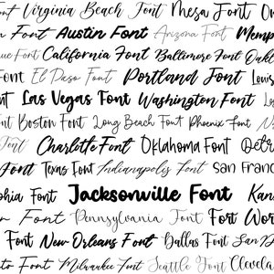 350 Fonts Bundle: Cursive & Calligraphy Fonts (SVG, TTF) - Etsy