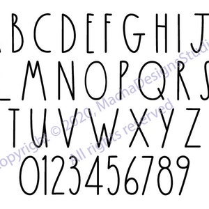 FARMHOUSE FONT SVG, Alphabet Svg, Rae Dunn Font Svg,handwritten Fonts ...