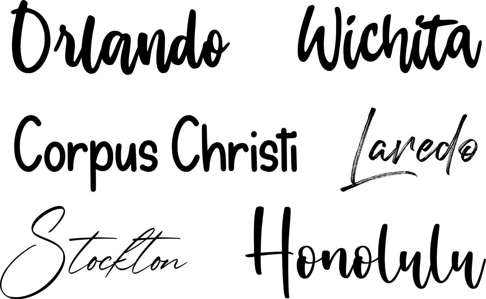 Calligraphy Fonts SVG, Cursive Font SVG, Handwritten Font SVG, Script ...