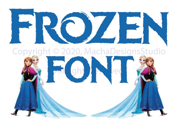 Alphabet Svg Font Svg Download Frozen Svg Frozen Alphabet Svg Font Svg ...