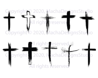 Distressed Cross Clipart Christian