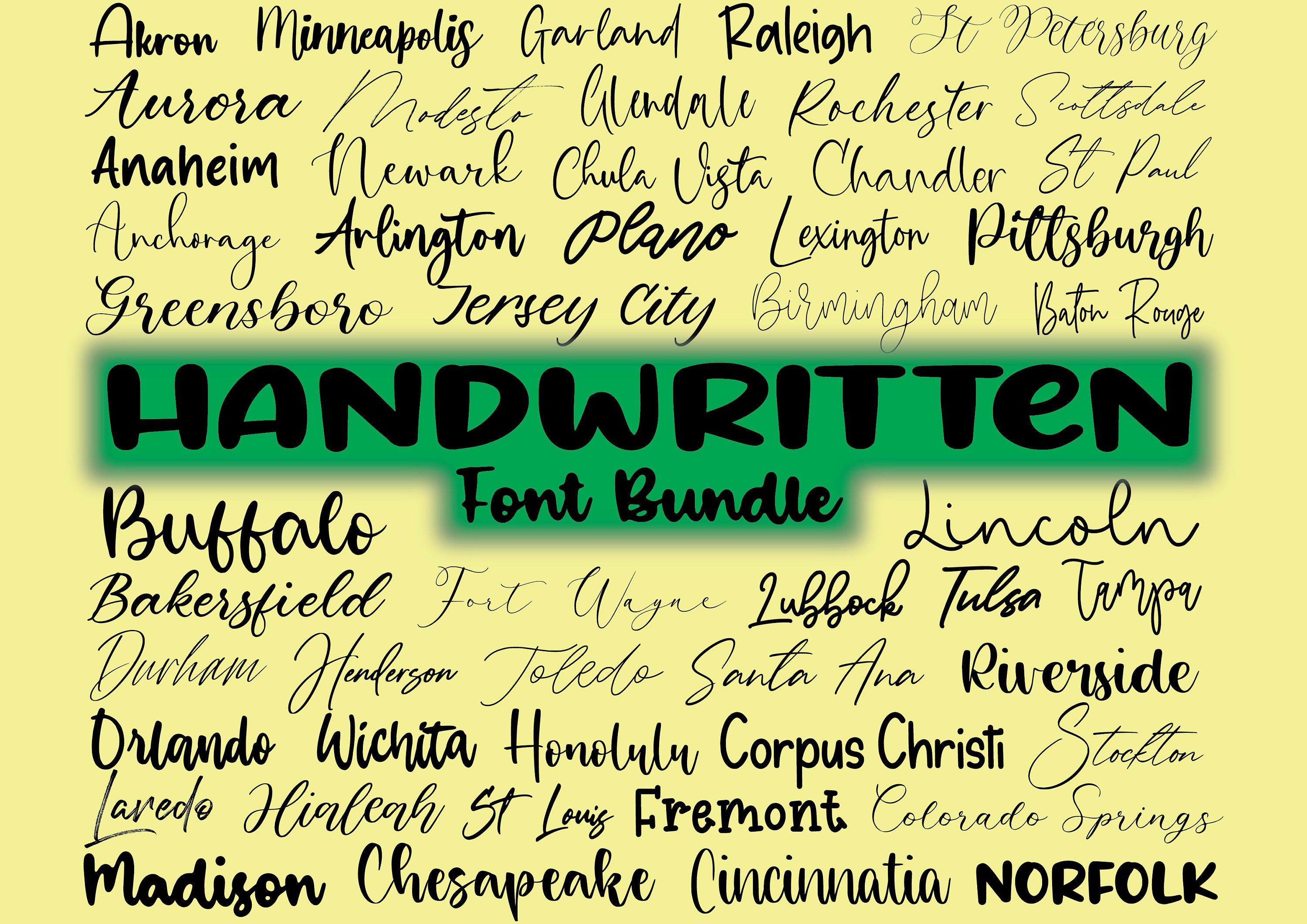 HANDWRITTEN FONTS SVG Cursive Font Svg Handwritten Alphabet - Etsy ...