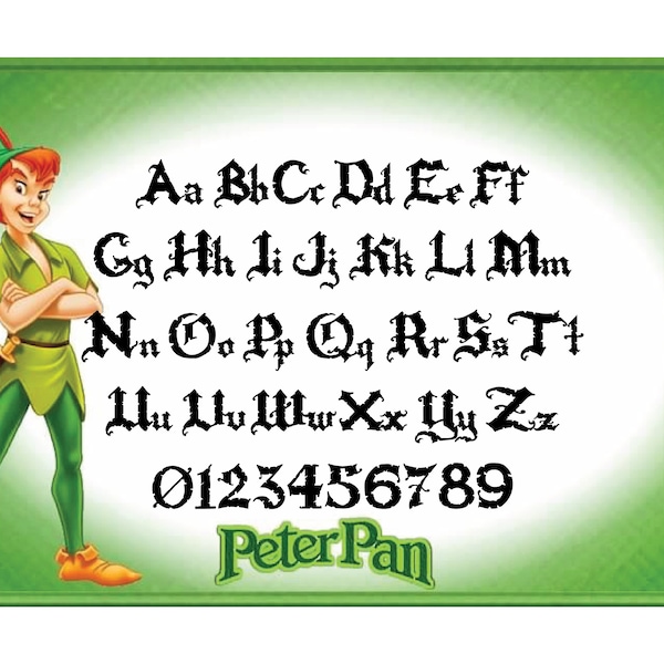 Peter Pan Clipart - Etsy Australia