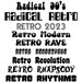50 Groovy Retro Font SVG Bundle (TTF) - Etsy