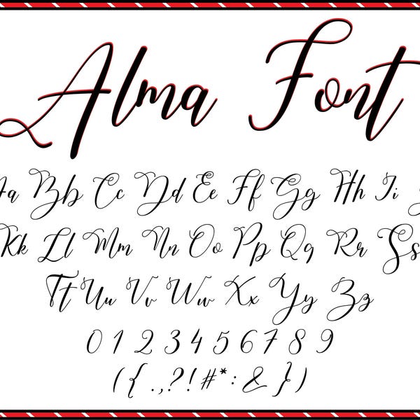 Alma Svg - Etsy