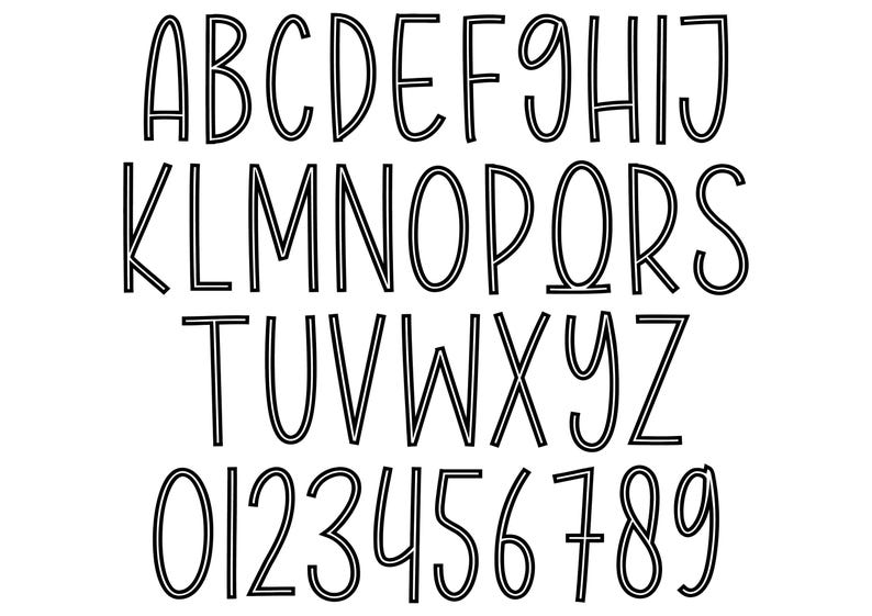 Farmhouse Font SVG Bundle: 33 Rustic Fonts (digital Download) - Etsy
