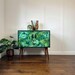 Vintage G Plan Sideboard, Green Forest Tropical Sideboard, Teak MCM TV ...