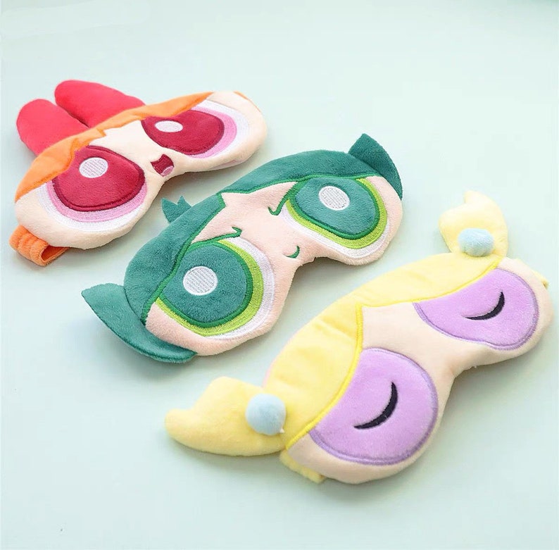 Powerpuff Girls Eye Mask Bubbles Blossom Buttercup - Etsy