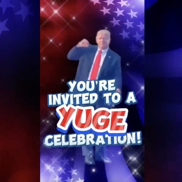 Trump Inauguration Invitations - Etsy