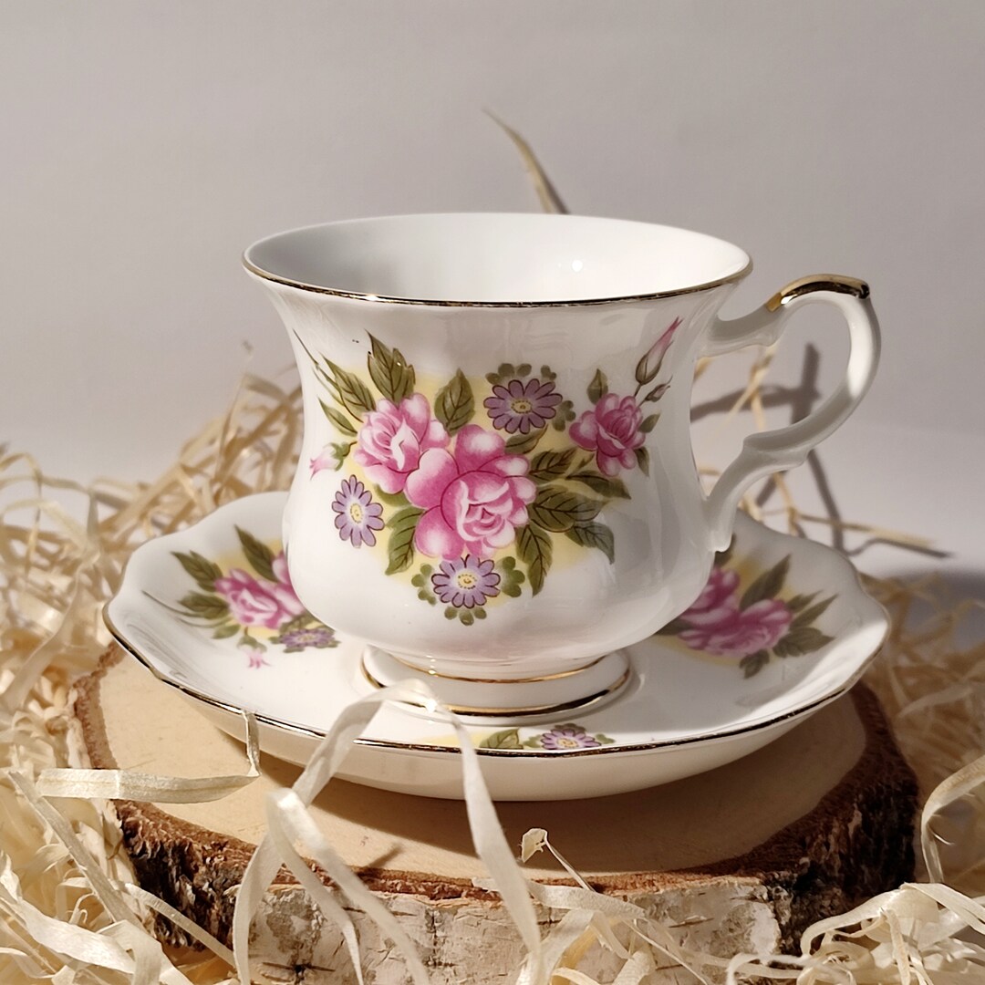 Royal Ascot Collectible Bone China Coffie Cup and Saucer - Etsy
