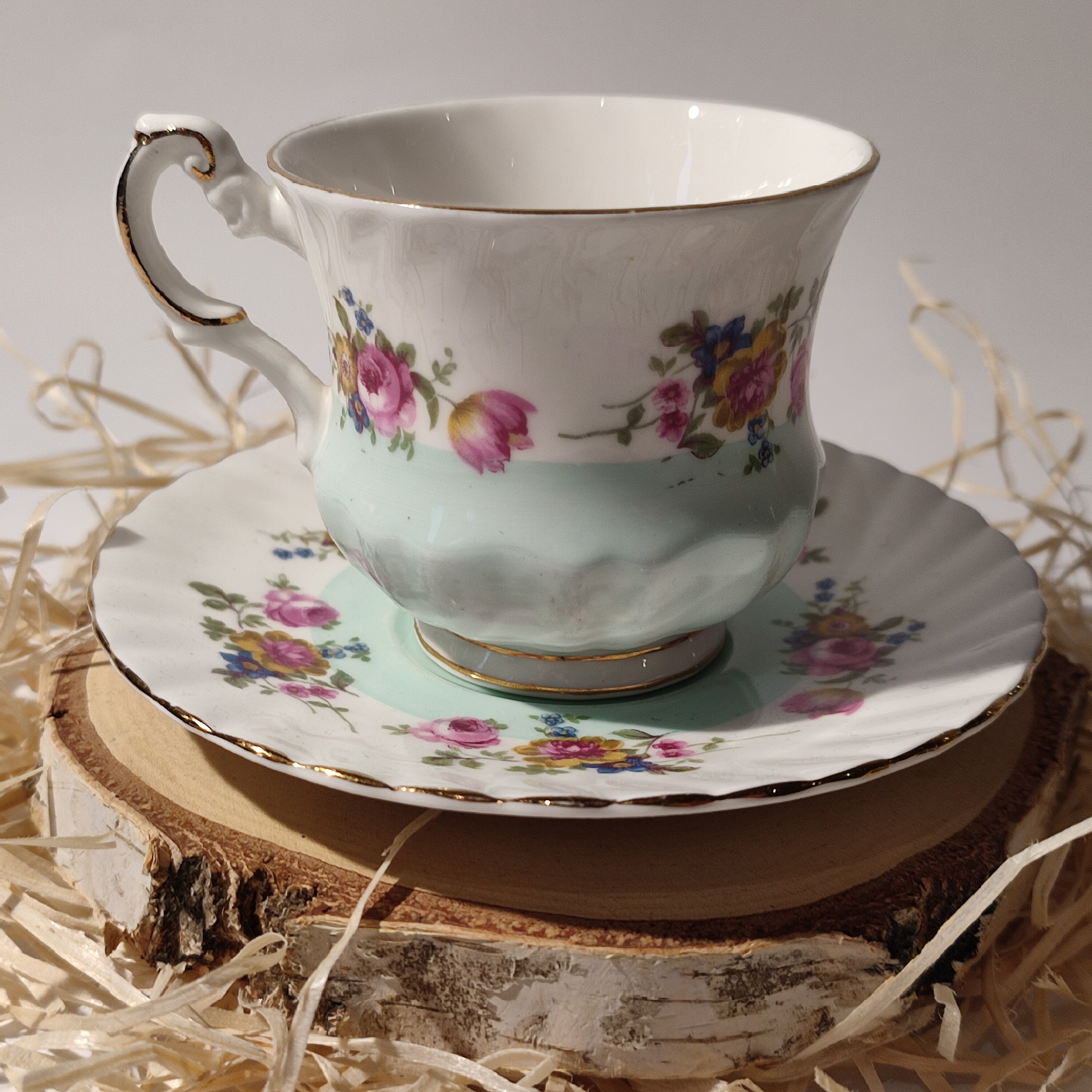 Elizabethan Collectible Bone China Cup and Saucer, English Bone China ...