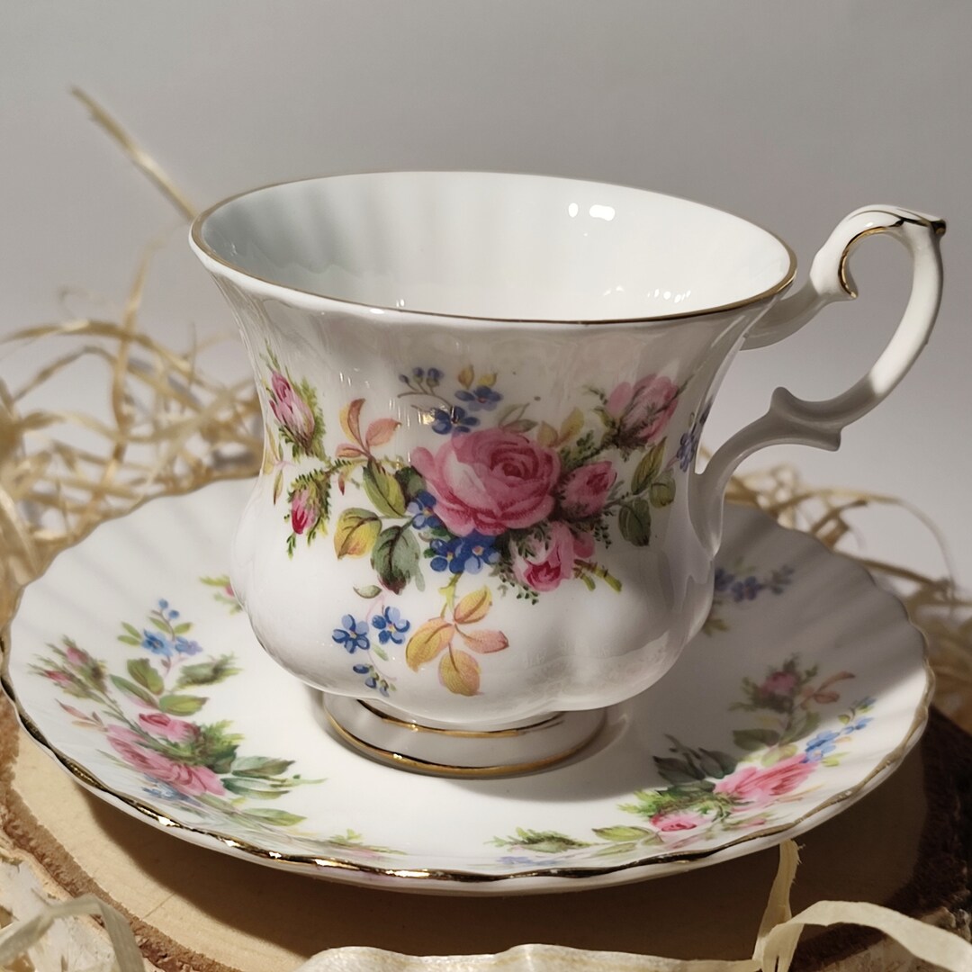 Royal Albert Collectible Bone China Coffie Cup and Saucer, English Bone ...