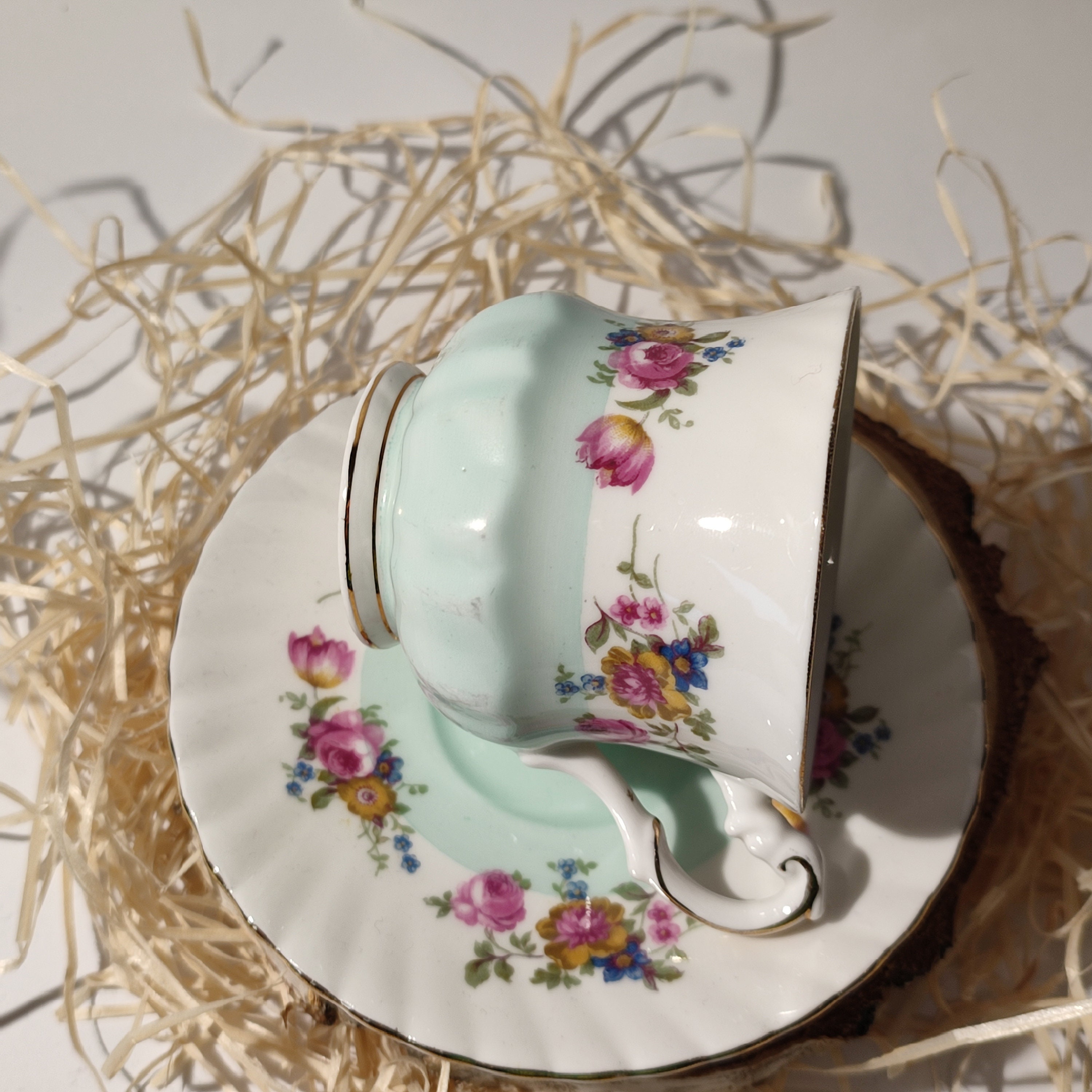 Elizabethan Collectible Bone China Cup and Saucer, English Bone China ...