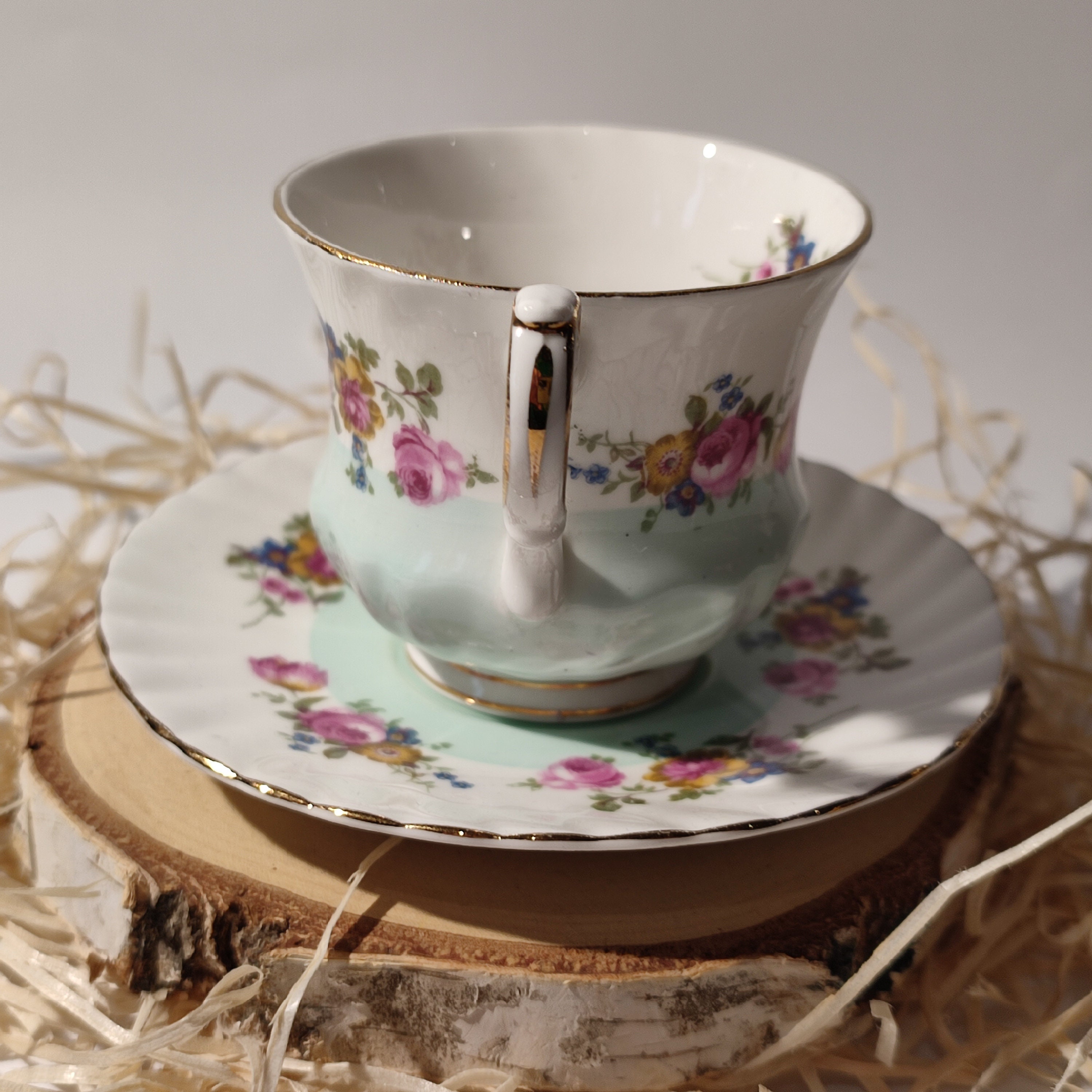 Elizabethan Collectible Bone China Cup and Saucer, English Bone China ...