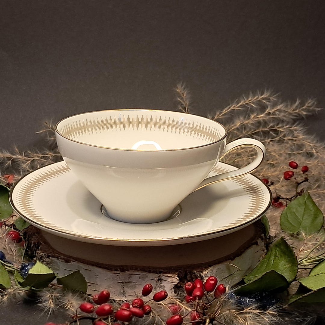 Heinrich & Co. Vintage German China Cup and Saucer - Etsy