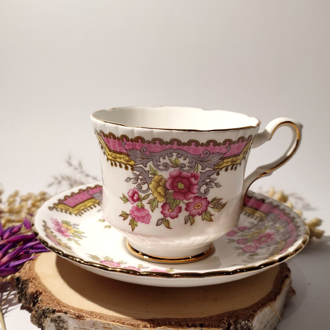 Royal Stafford Collectible Bone China Coffie Cup and Saucer, English ...