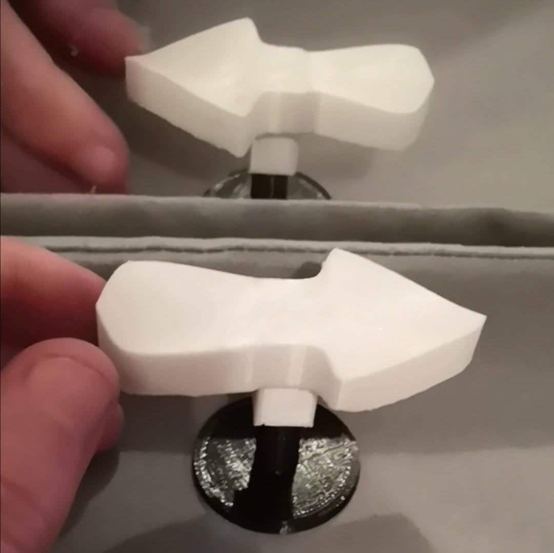 Optical Illusion Right Pointing Arrow 3D Printed Ambiguous Illusion ...