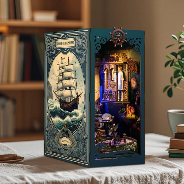 Bookshelf Diorama - Etsy