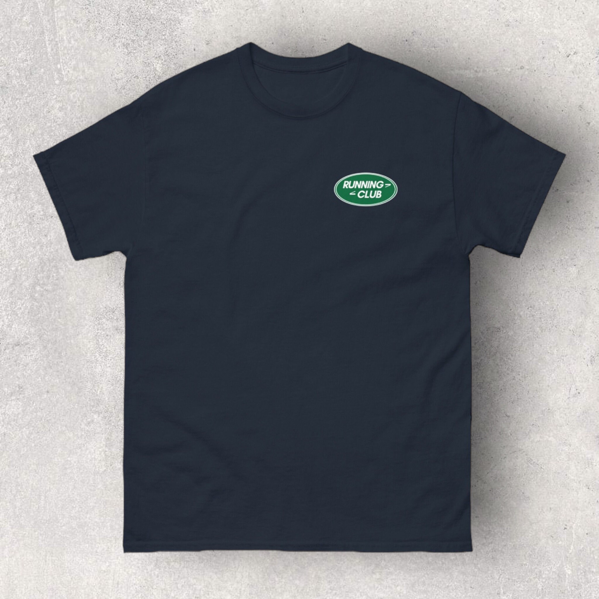 Running Club Vintage-inspired Athletic Cotton Y2K Shirt Retro ...