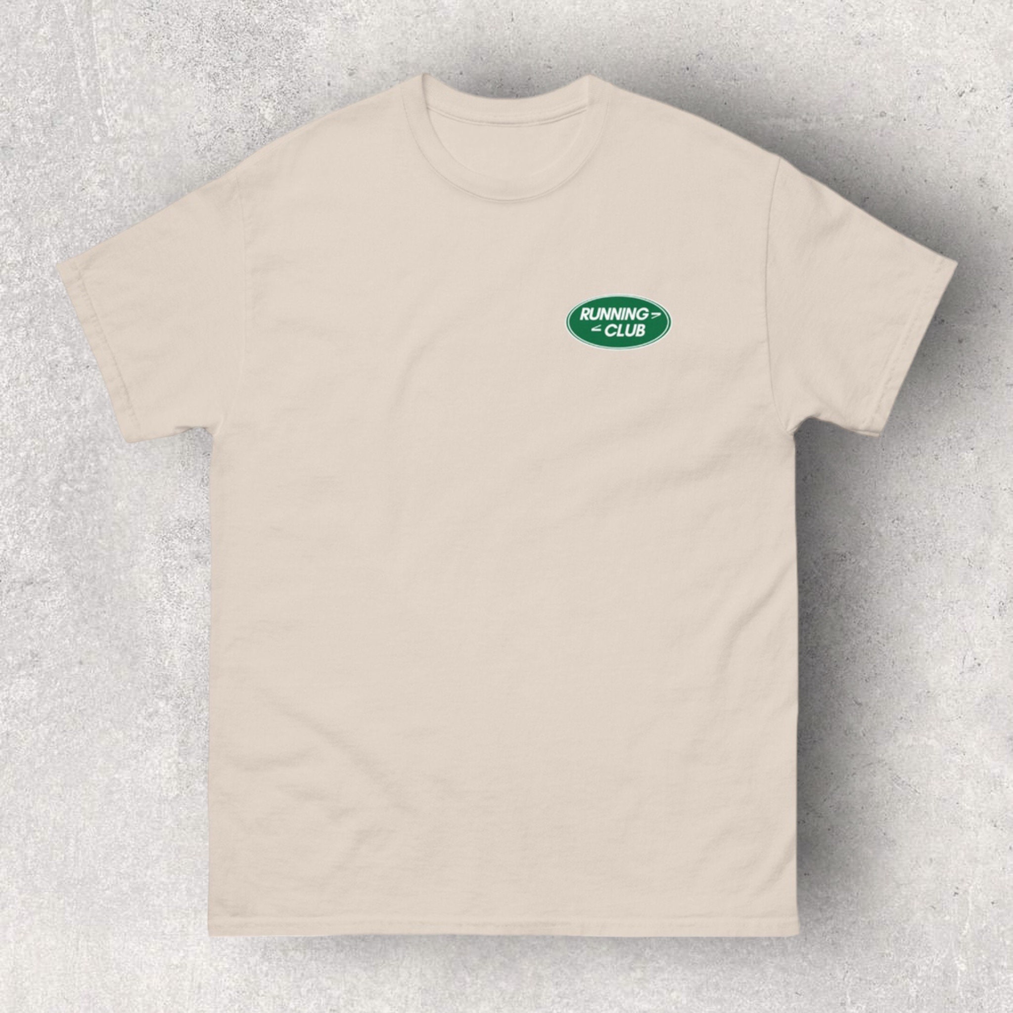 Running Club Vintage-inspired Athletic Cotton Y2K Shirt Retro ...