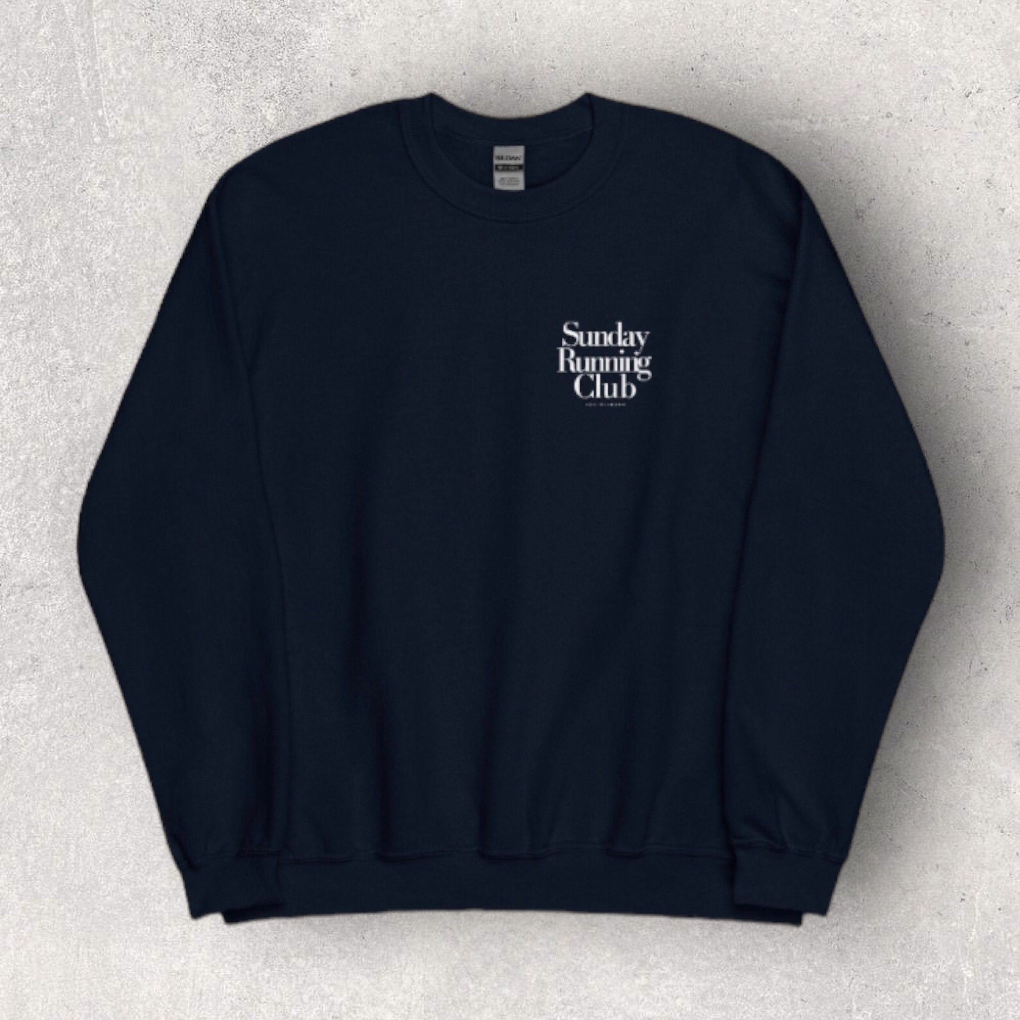 Sunday Running Club Vintage Sport Crewneck Sporty Elegance in Cotton - Etsy