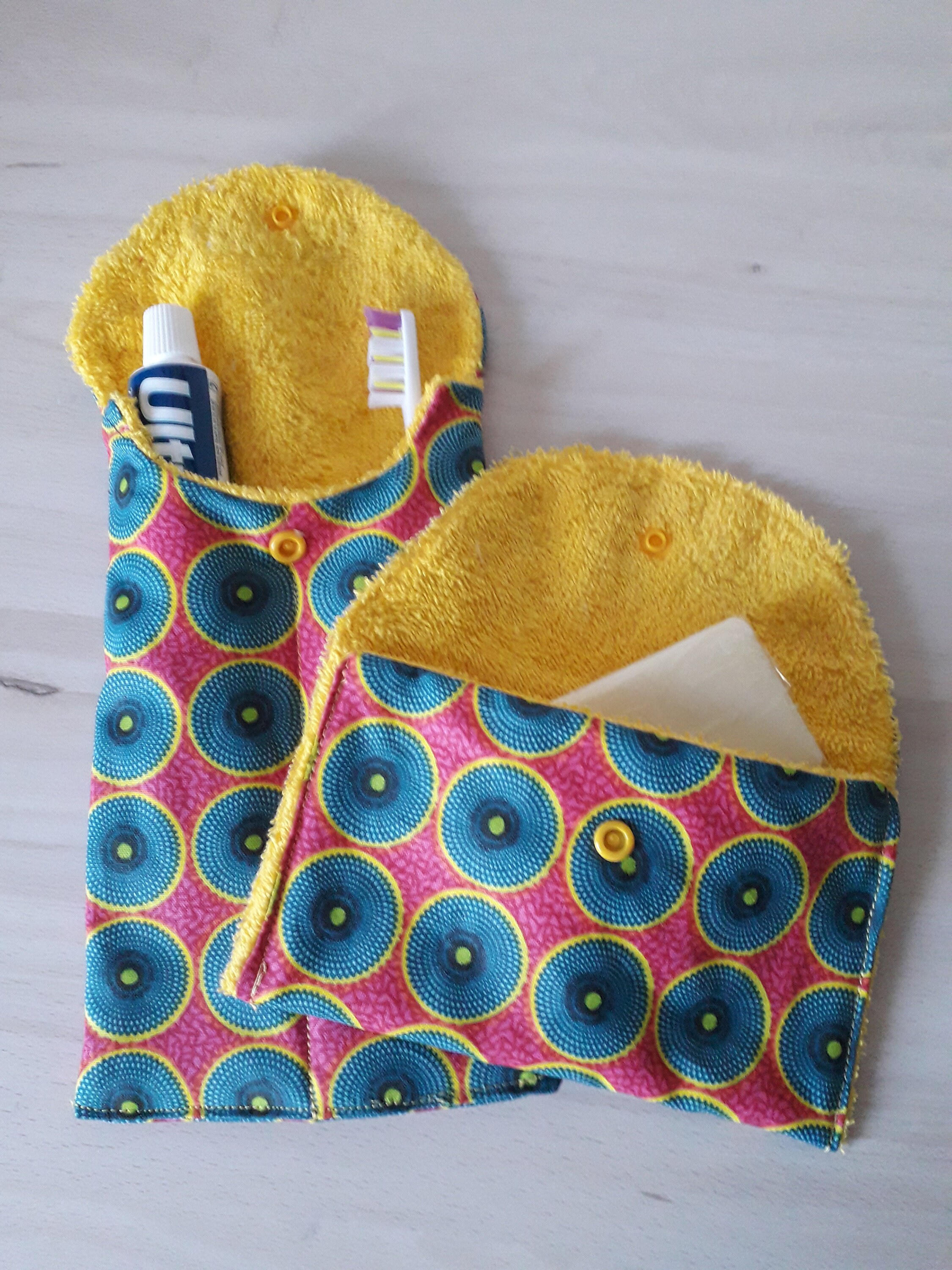 Soap Pouch and Toothpaste Pouch Toothbrush - Etsy UK