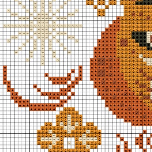 Cross Stitch Pattern New Year of the Tiger PDF, Chinese Tiger Counted ...